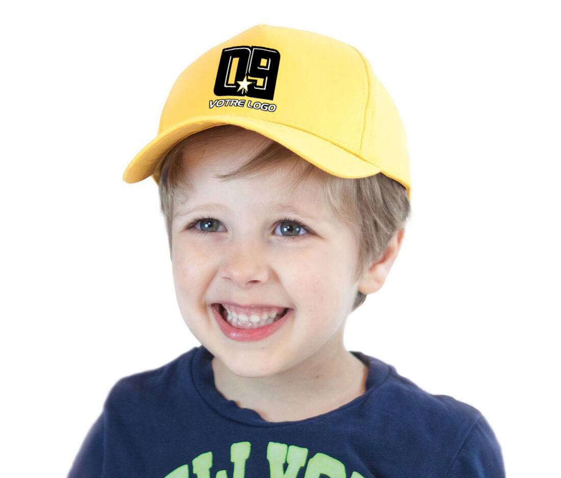 CASQUETTE START FIVE ENFANT 160G- BRODÉ - AT002 - 2D Racing - Kits déco ...