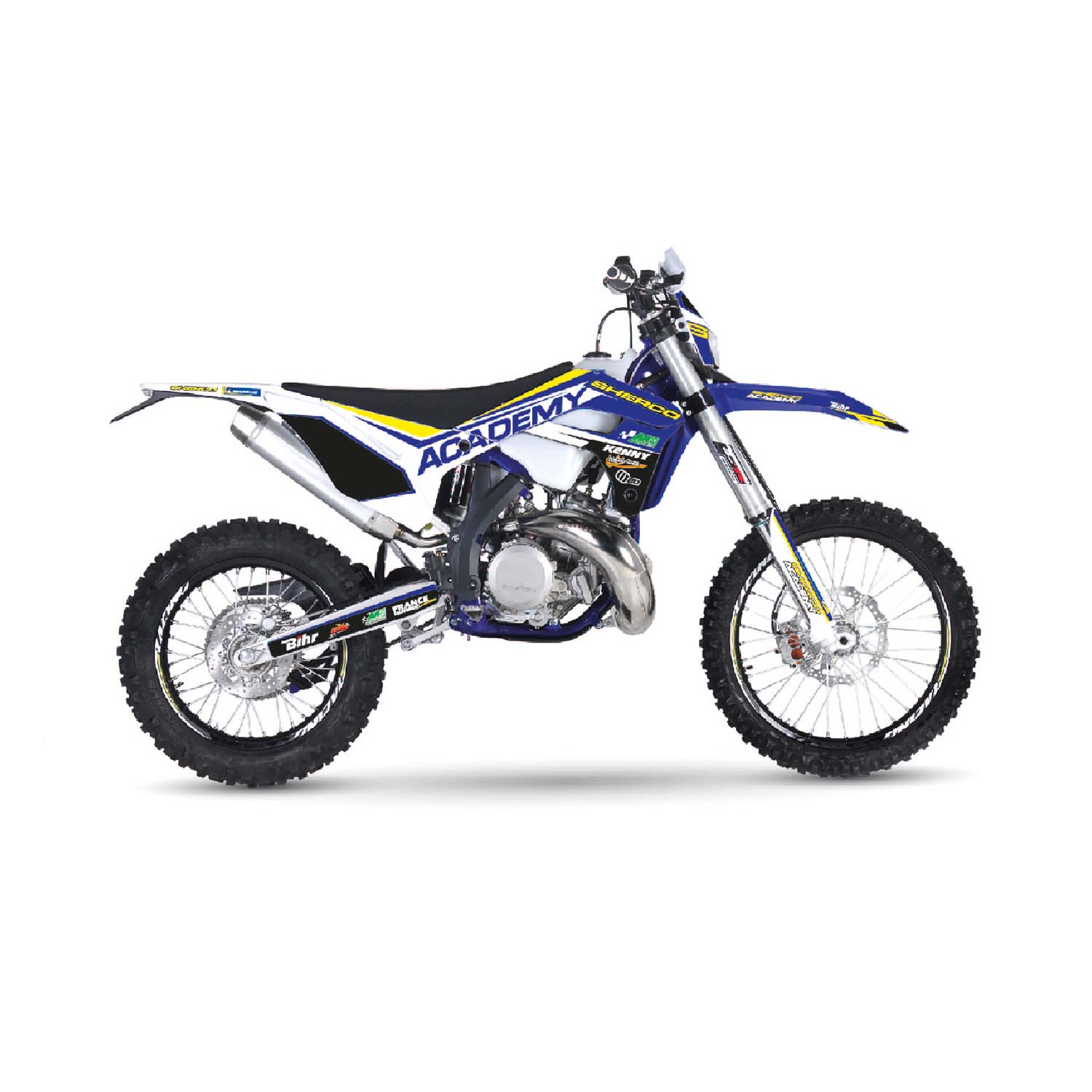 Kit déco Motocross - SHERCO - SE - SEF - ACADEMY 18 - 2D Racing - Kits ...