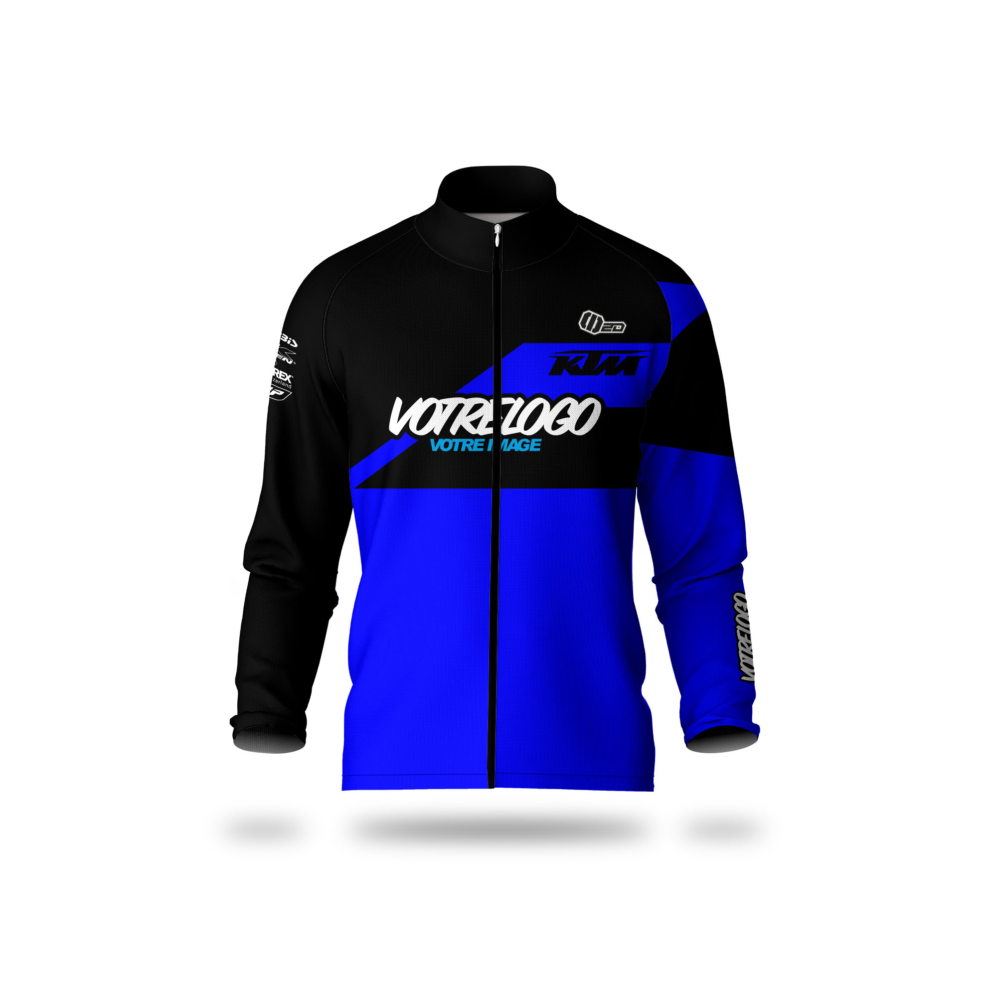 VESTE FULL ZIP IMPRIMÉE - PERSONNALISABLE 200G SERIE 2-7