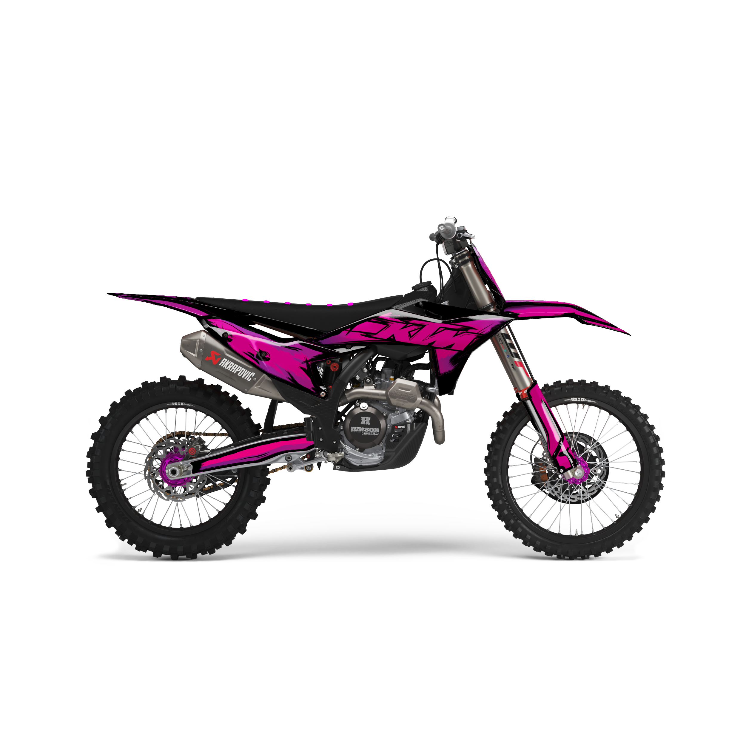 Kit déco Motocross - KTM - SXF SERIES - 2DR12 - PINK